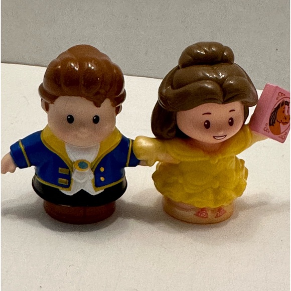 Mattel | Toys | Little People Disney Beauty And The Beast Dolls Cake ...